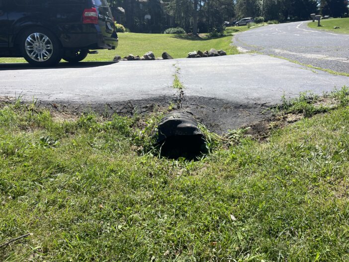 Culvert Ditch Rock Wall #1 - WoodChucker's Mulch